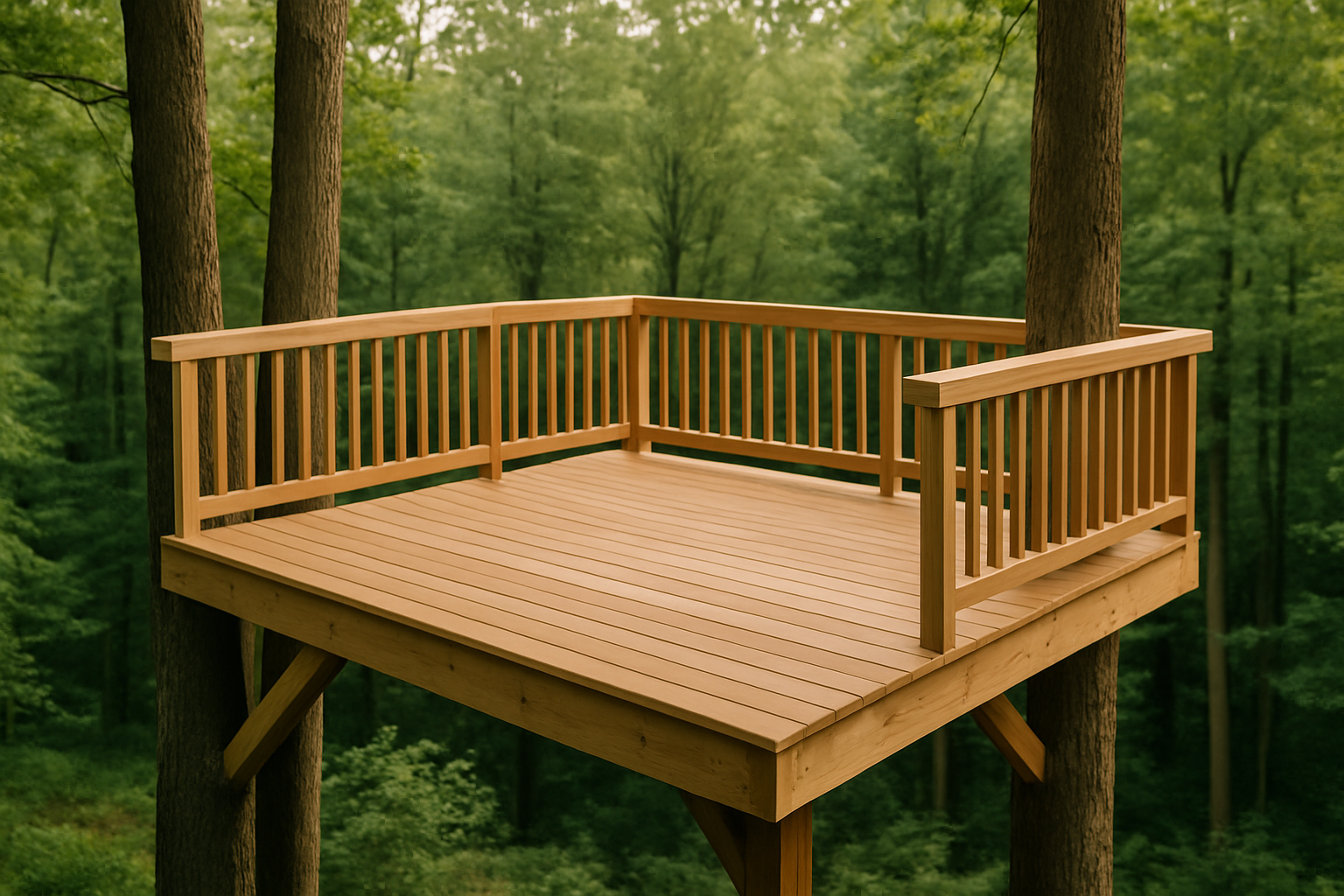 How to Build a Treehouse Platform: A Step-by-Step Guide - Thetreehousenest