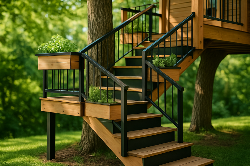 5 Creative Treehouse Stairs and Ladder Ideas for Easy Access ...